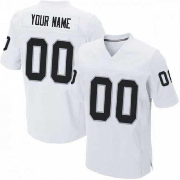 Custom White Football Jersey